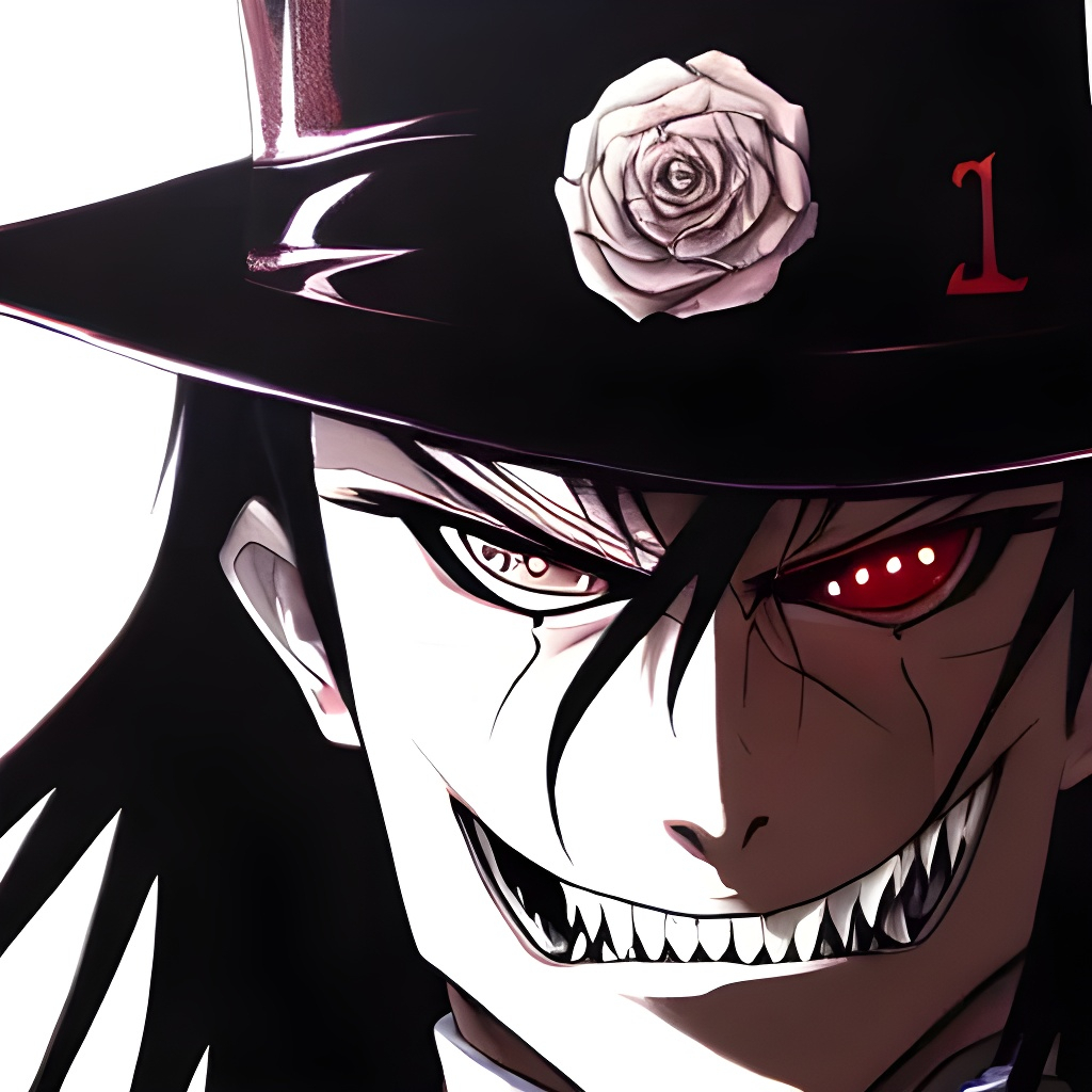 painting of professional alucard from hellsing, deta... | OpenArt