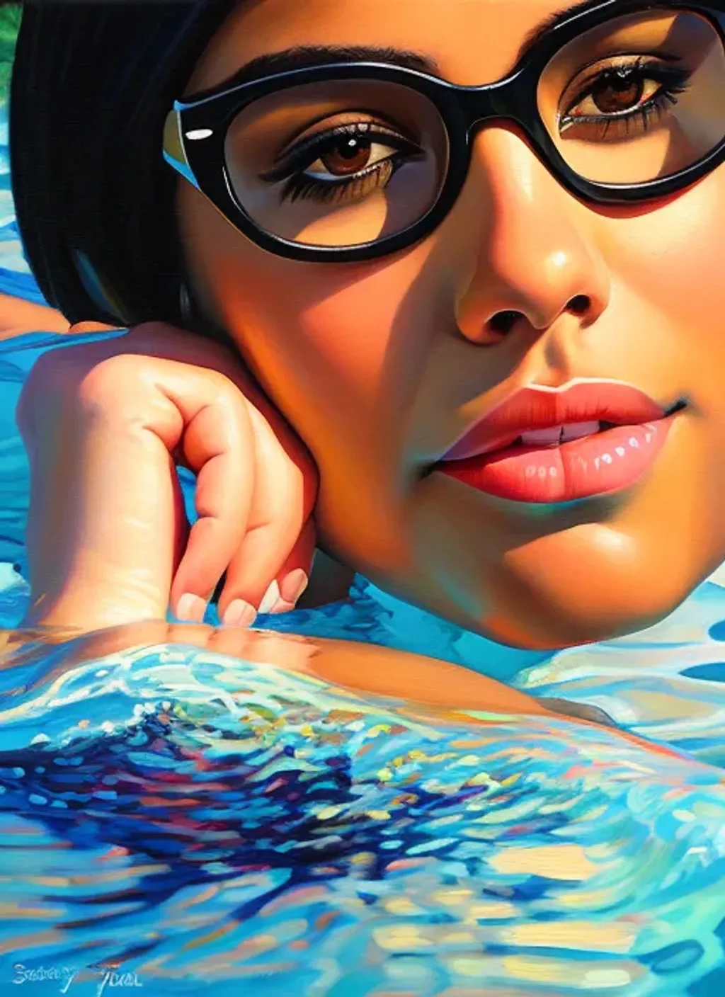 A postcard that says “Happy Nerdy Artists Day” | con... | OpenArt