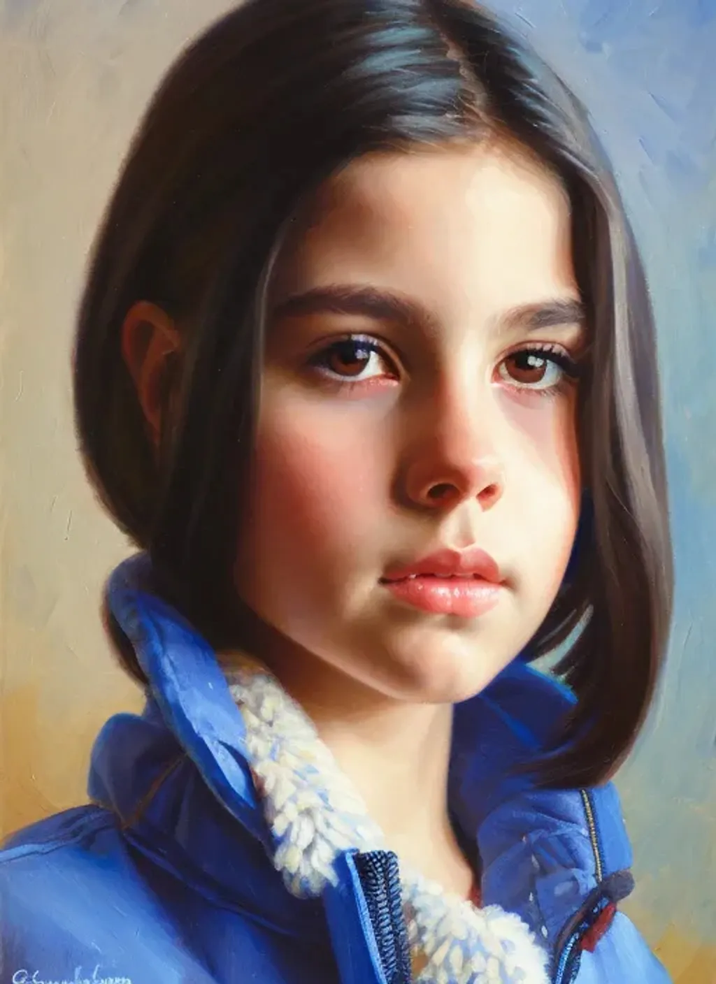 Portrait Of A Cute 13 year Old Girl Hispanic Pale OpenArt Portrait Of A Cute 13 year Old Girl Hispanic Pale OpenArt