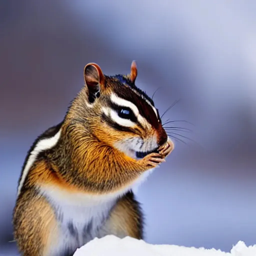 8K Photography from a chipmunk by Jimmy Nelson