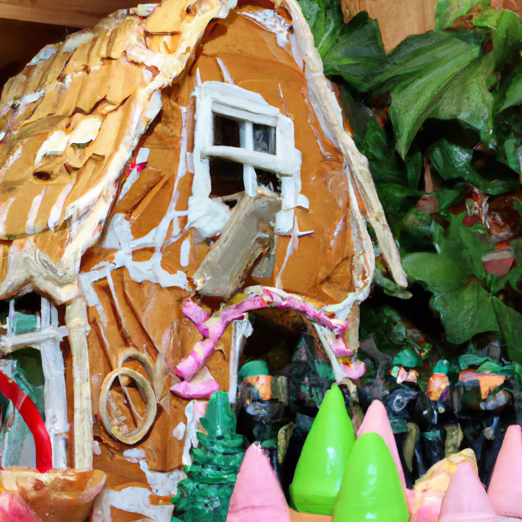 clay recreation of a burning villiage | OpenArt