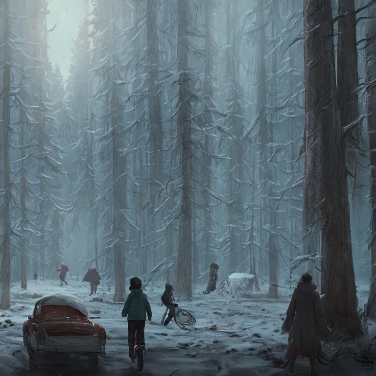 stranger things series happens in russia, 8k concept... | OpenArt