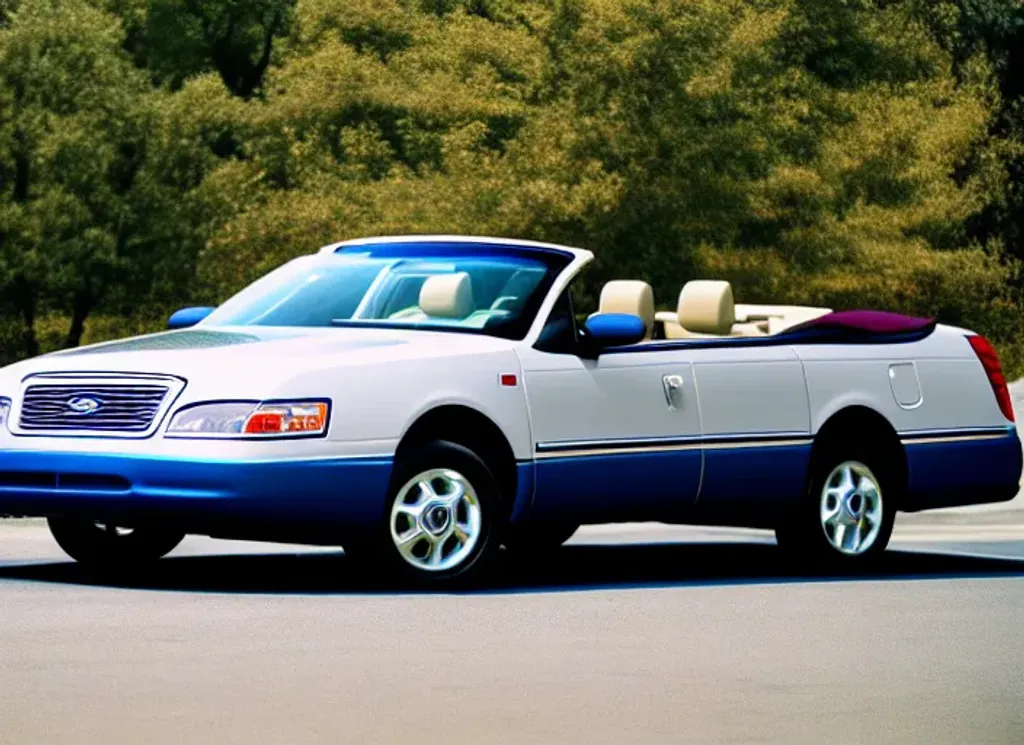 An photograph of an 1999 Ford Crown Victoria convert... | OpenArt