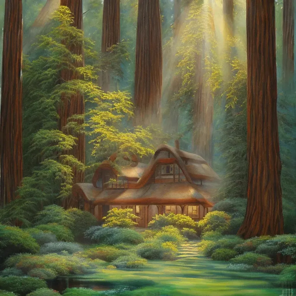 Create an awe-inspiring landscape painting that show... | OpenArt