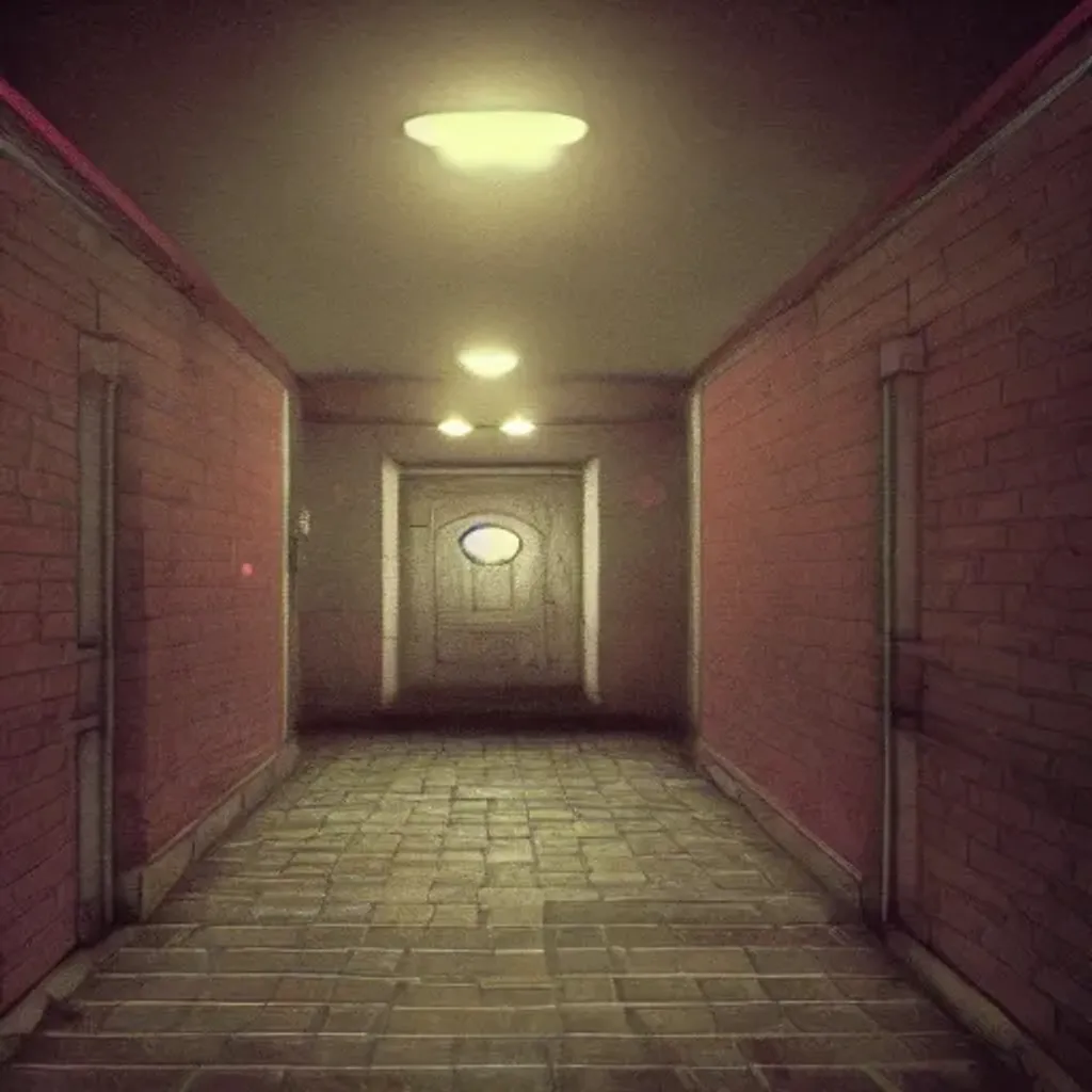 Scary Hallway Wallpaper