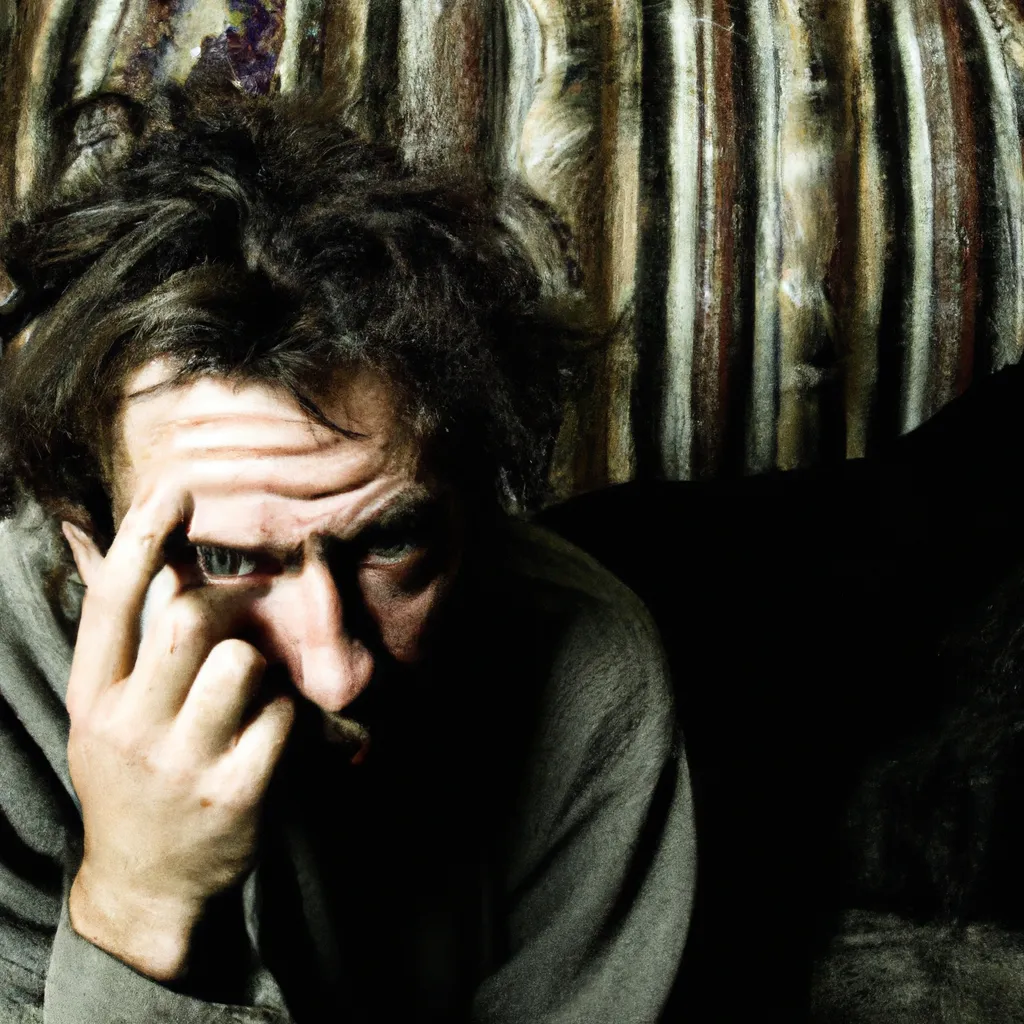 Werewolf crying while watching tv | OpenArt