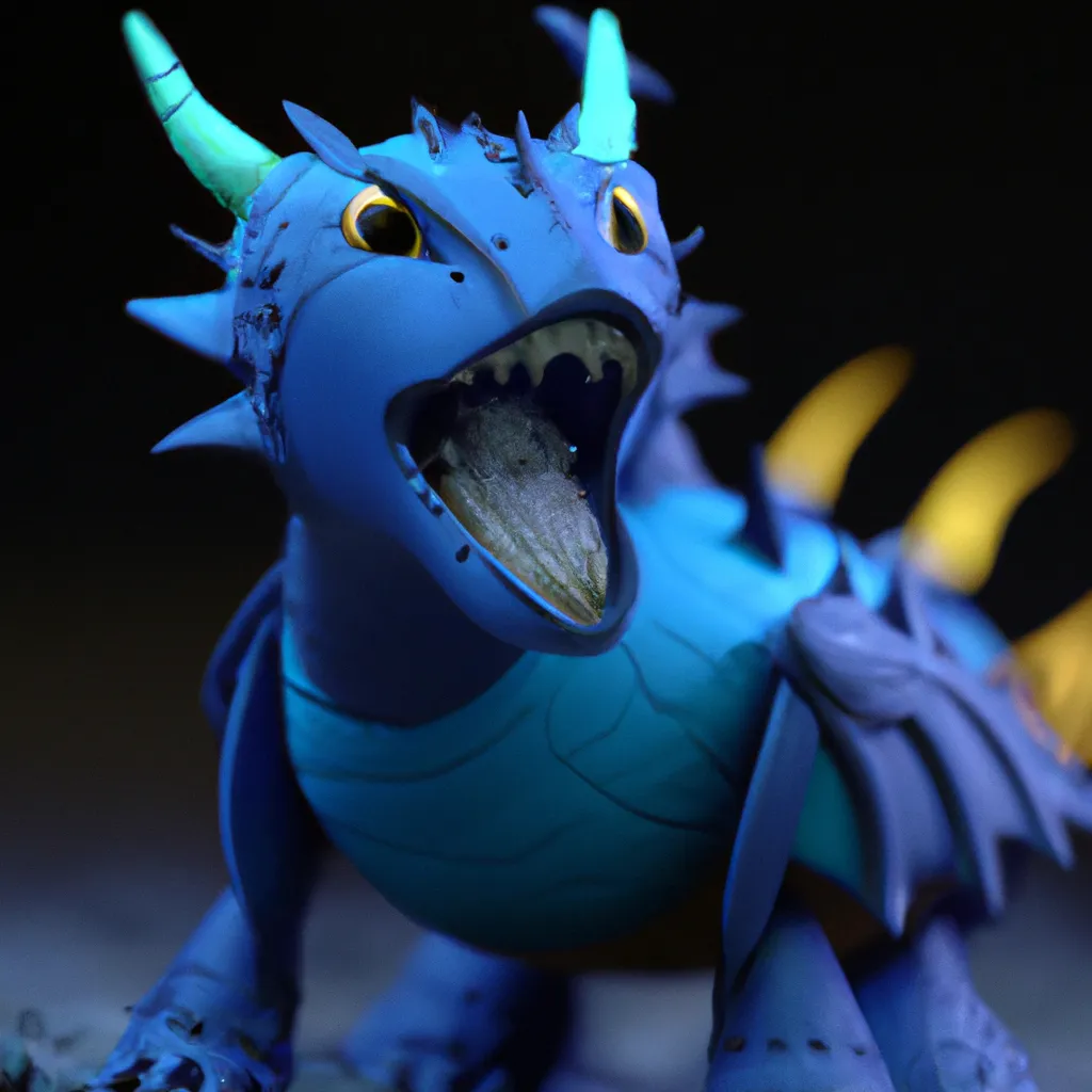 Cute 3d rendered dragon-like Warrior in the Space la... | OpenArt