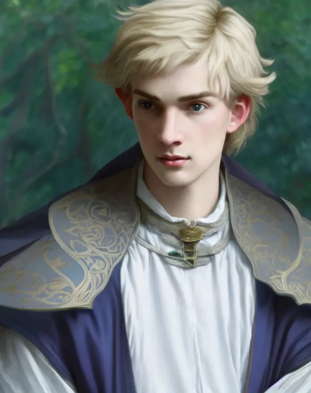 Hyper realistic fantasy art of a young adult man wit... | OpenArt