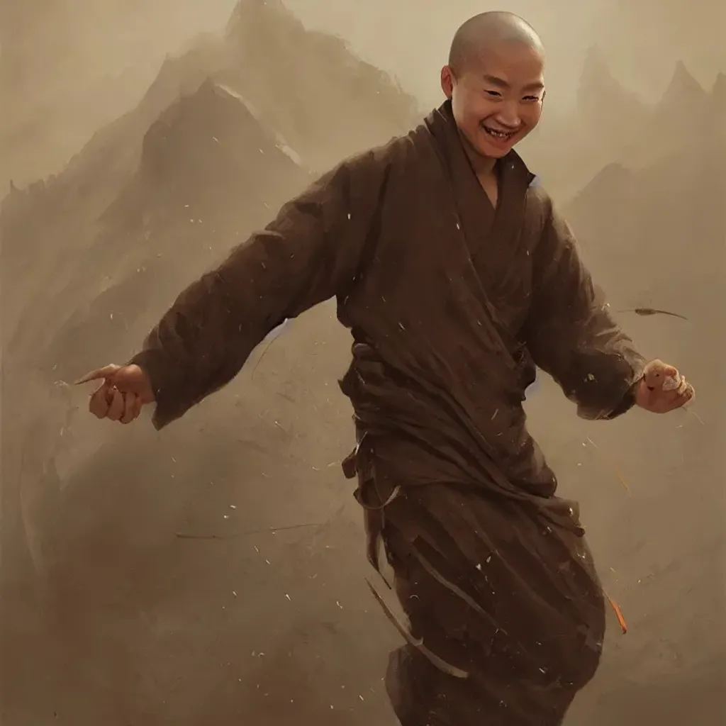 A masterpiece hyperrealistic portrait of a young smi... | OpenArt