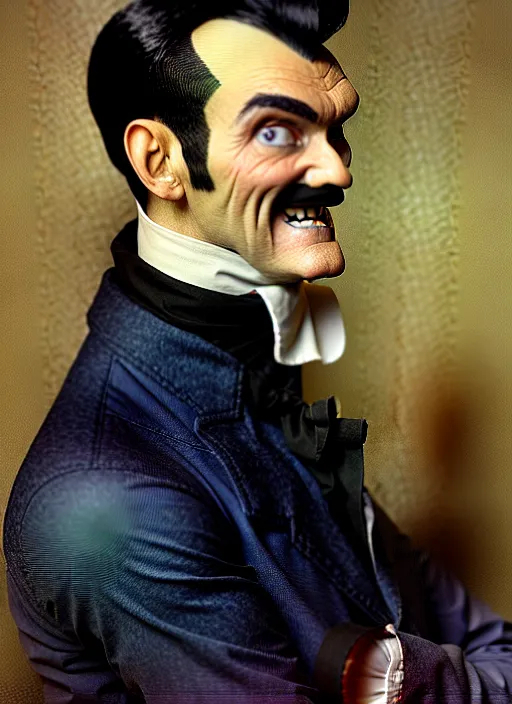Portrait of Robbie Rotten by Adolf Hirémy-Hirschl | OpenArt