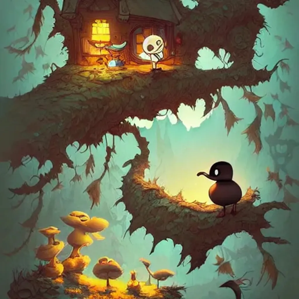 🏞🦆 :: Breathtaking artwork by Brian kesinger, Vict... | OpenArt