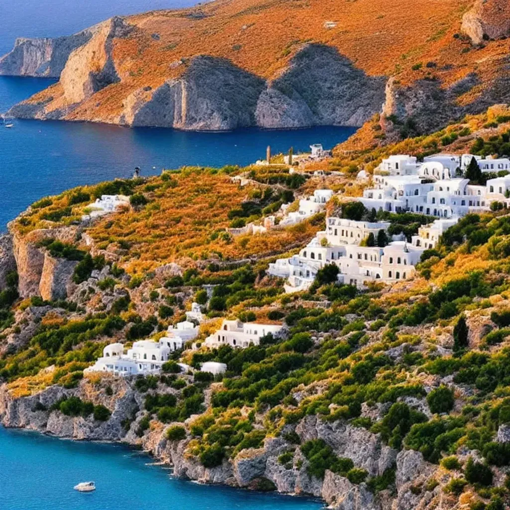 beautiful greece landscape, nature | OpenArt