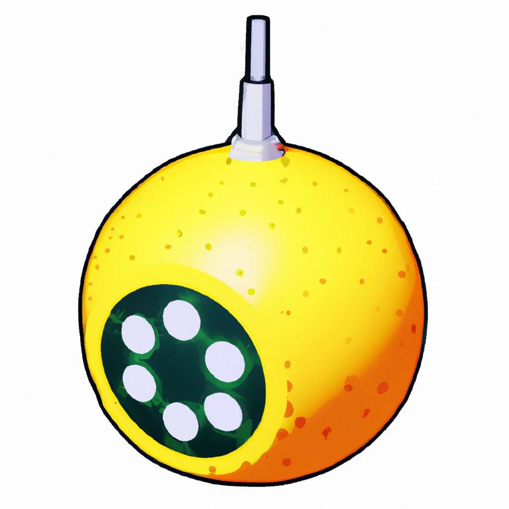 lemon robot dot matrix screen Xenon Lamp, Spherize,... | OpenArt