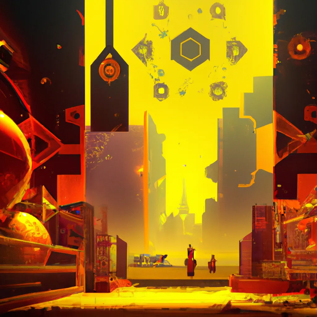 Watching the Iridescent Autumn in the Vibrant Yellow... | OpenArt