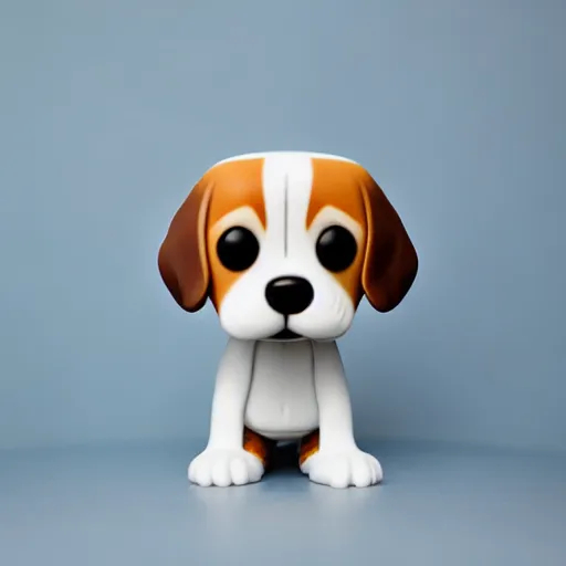 Funko pop beagle figurine, made of plastic, product...