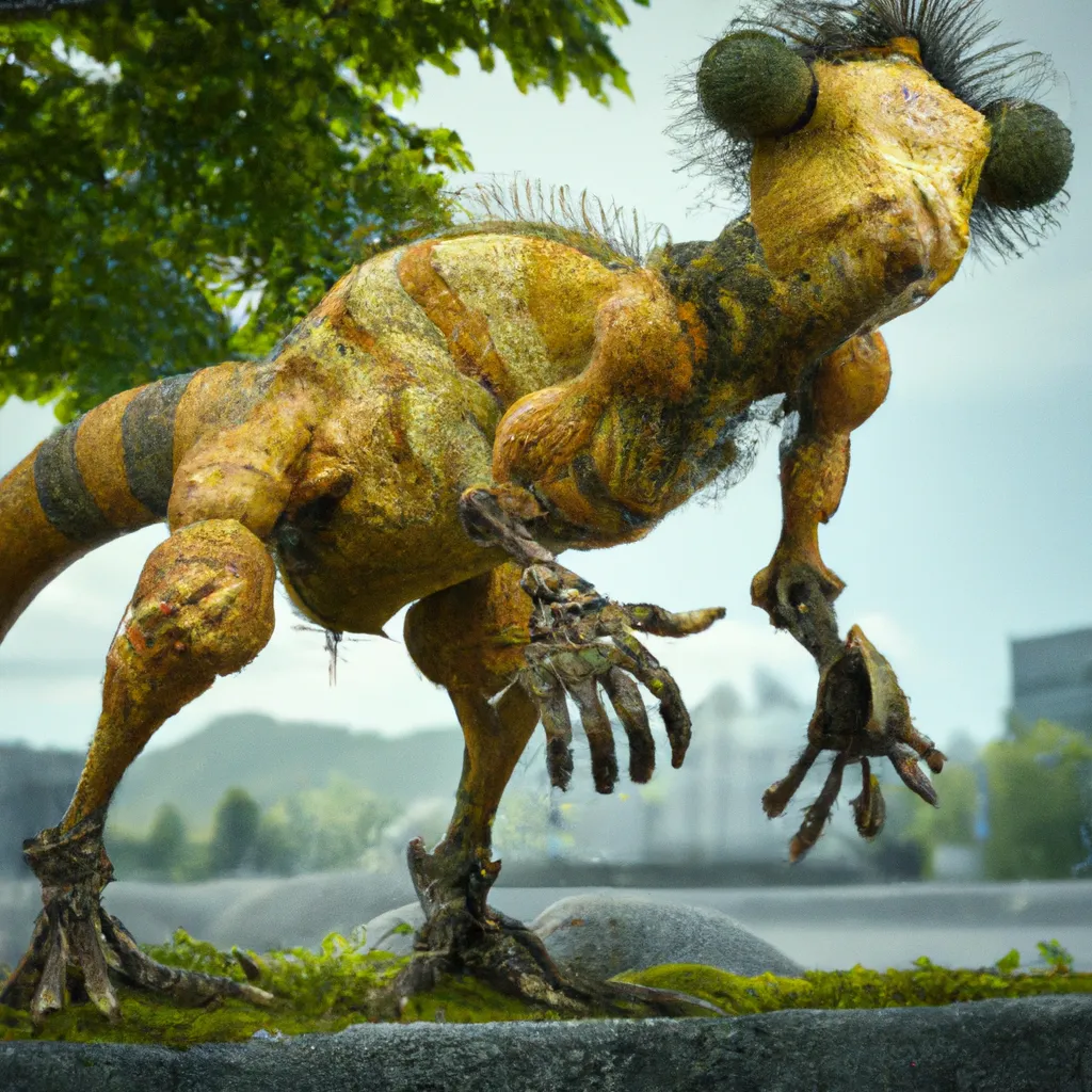 creature made by Terryl Whitlatch, Tripofobic flesh,... | OpenArt