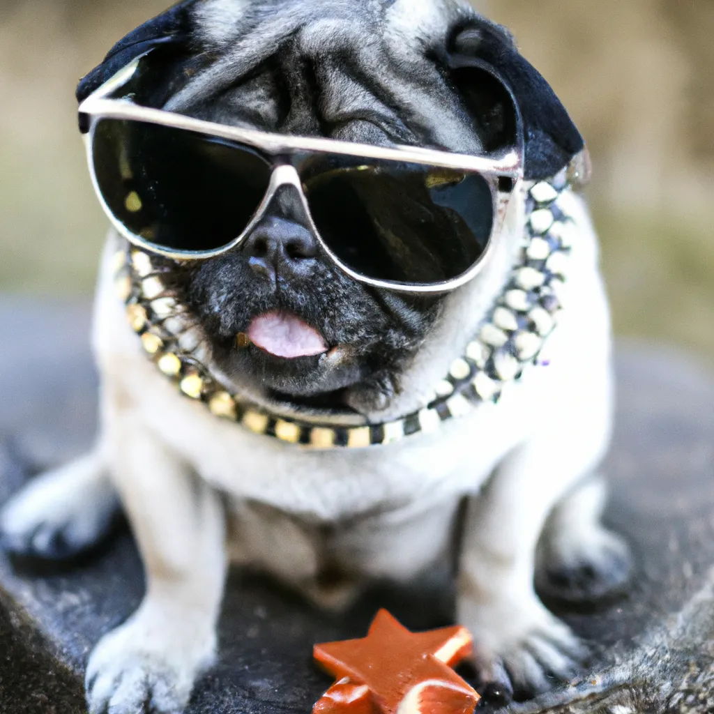 pug rock star | OpenArt