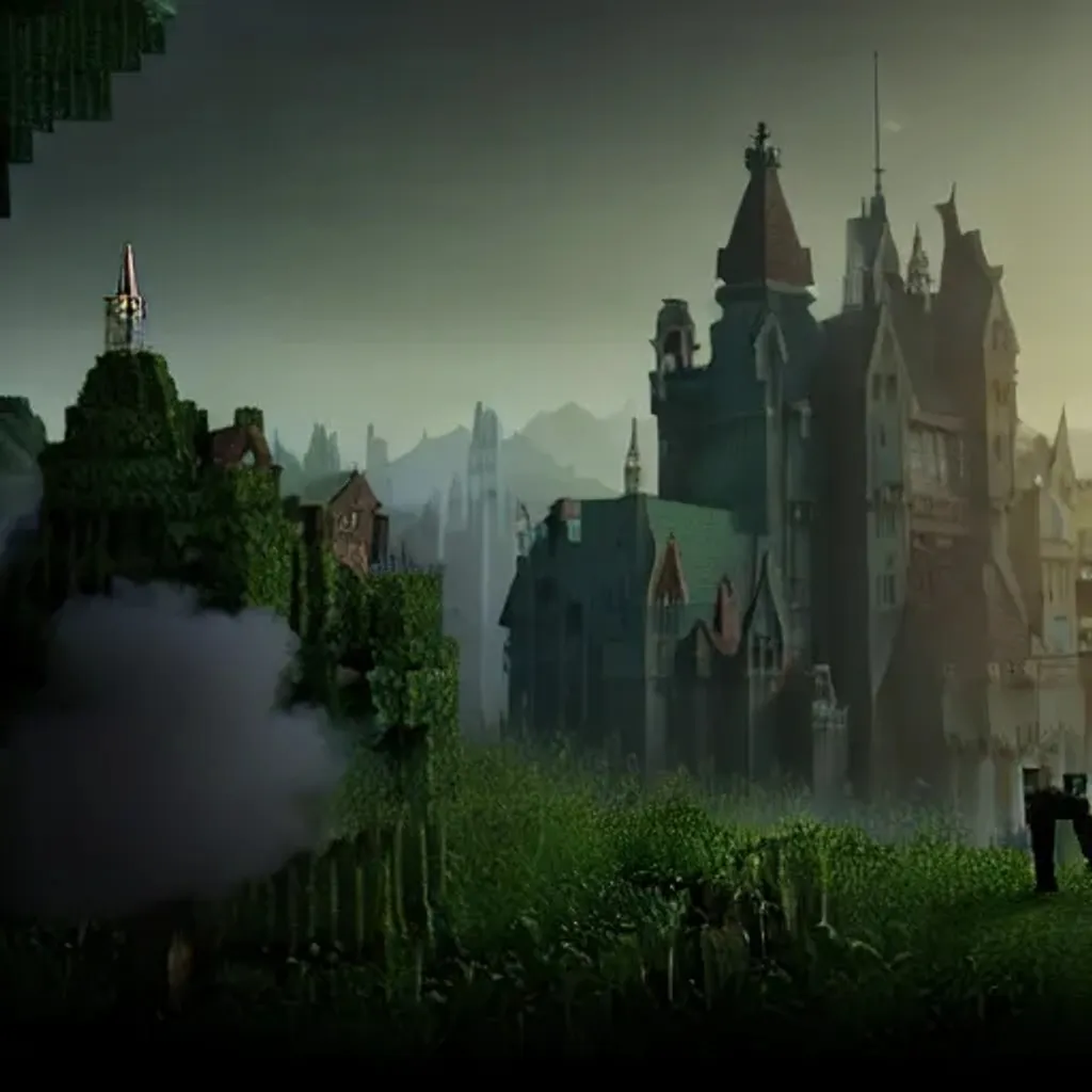 A beuatiful matte painting , dark fantasy, cinematic... | OpenArt