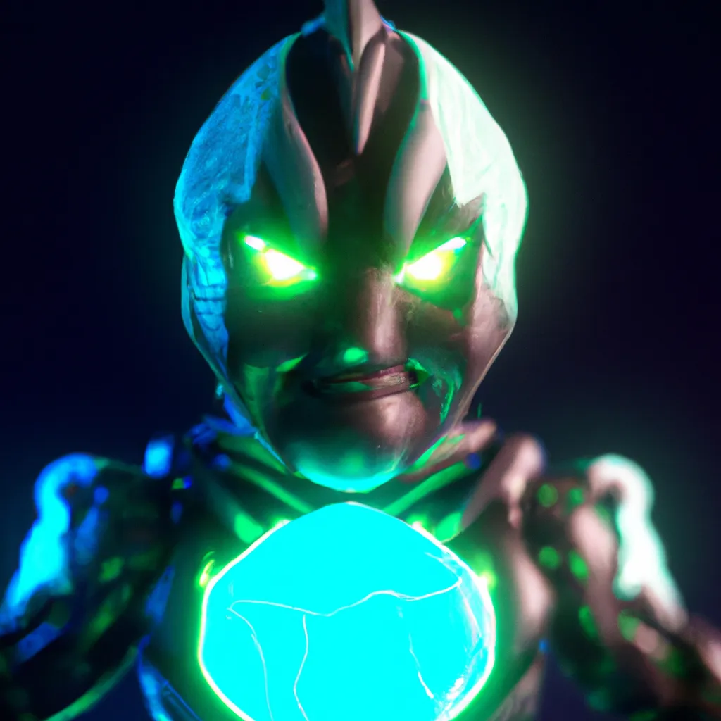 Cute Warlock from Destiny 2 is angry, bioluminescent... | OpenArt