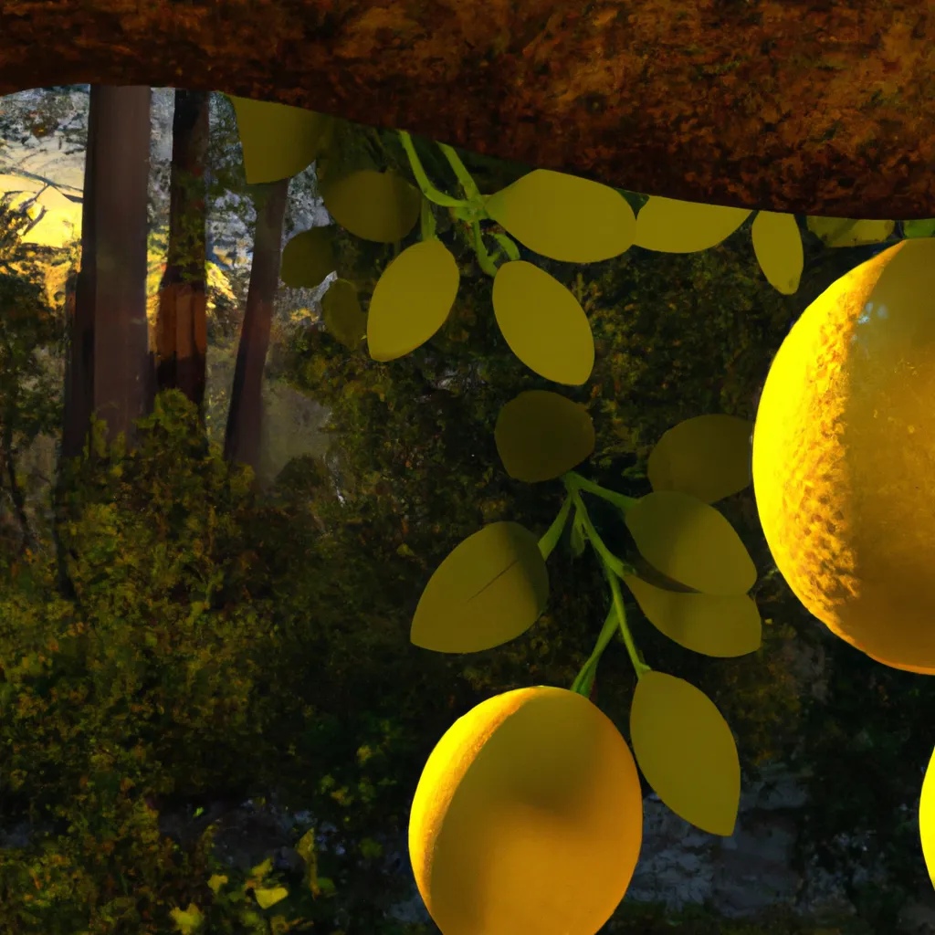 A photo of a lemons raiding a forest ,evening sunset... | OpenArt