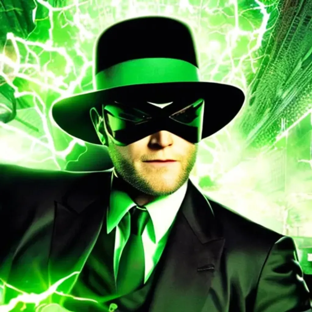 Seth Rogan as The Green Hornet, DC Comics, 8k, profe... | OpenArt
