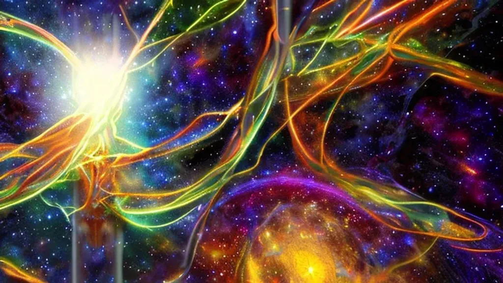 divine energy, the translucent glow of light, entwin... | OpenArt