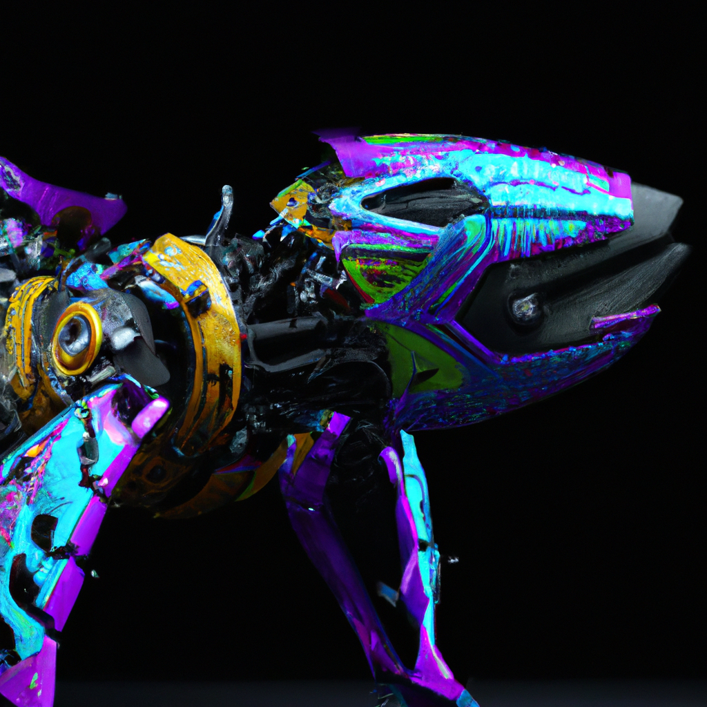 Cybertronic Droid, alebrije, high definition, sharp,... | OpenArt