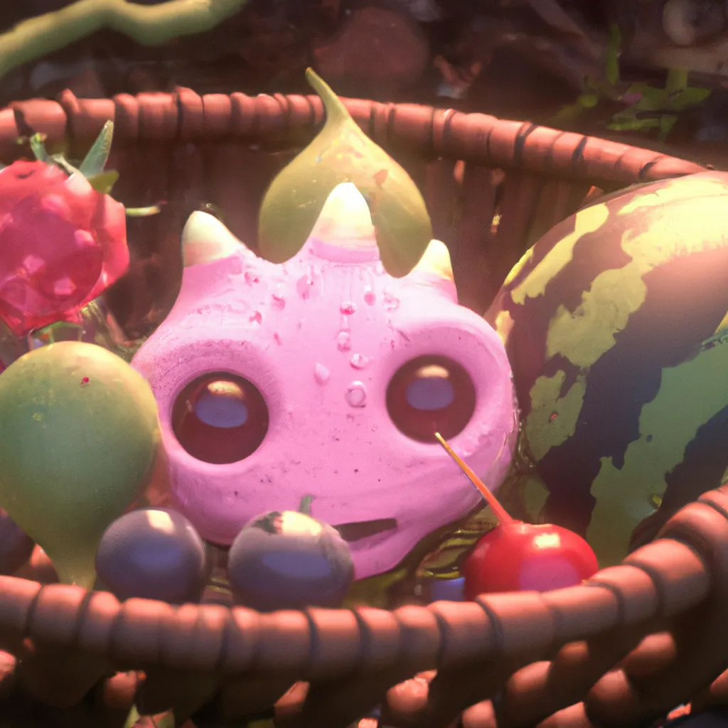 A photograph of a cute baby alien creature hiding in... | OpenArt