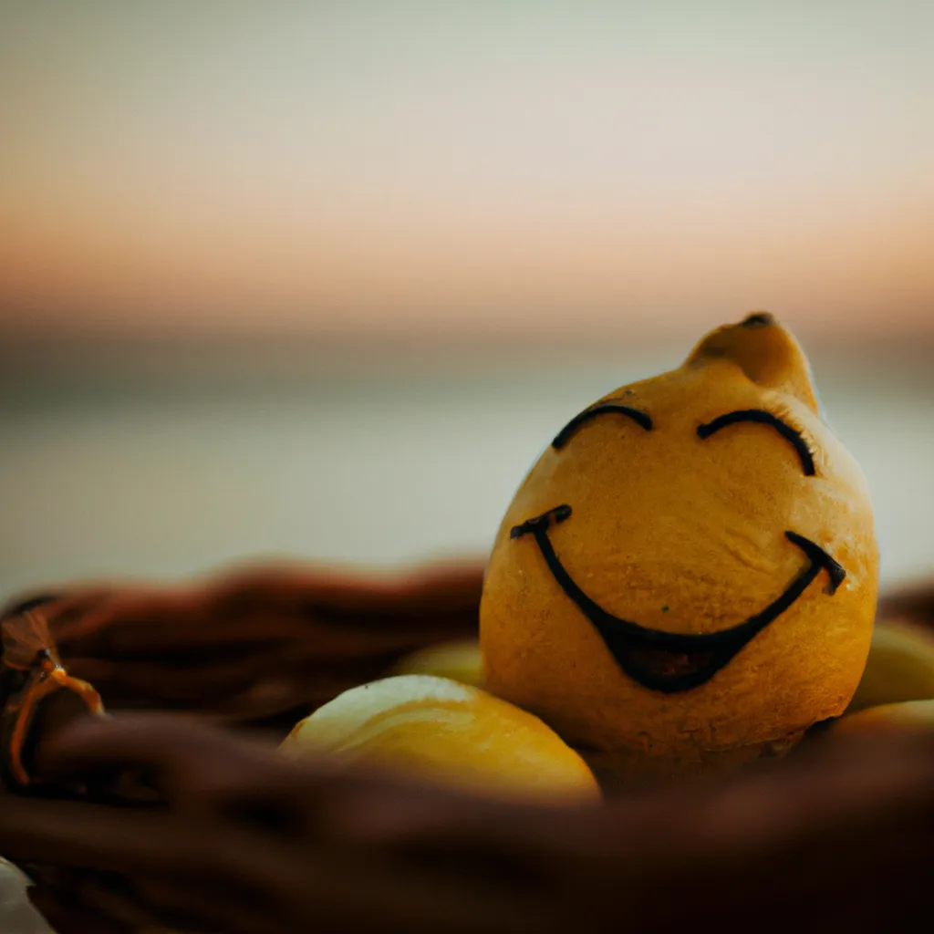 Photorealistic closeup portrait of a Lemon Character... | OpenArt