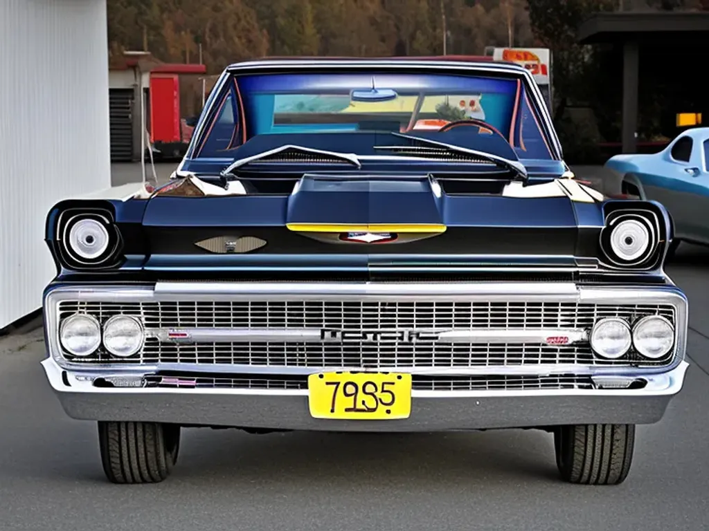 19657 Chevrolet front | OpenArt