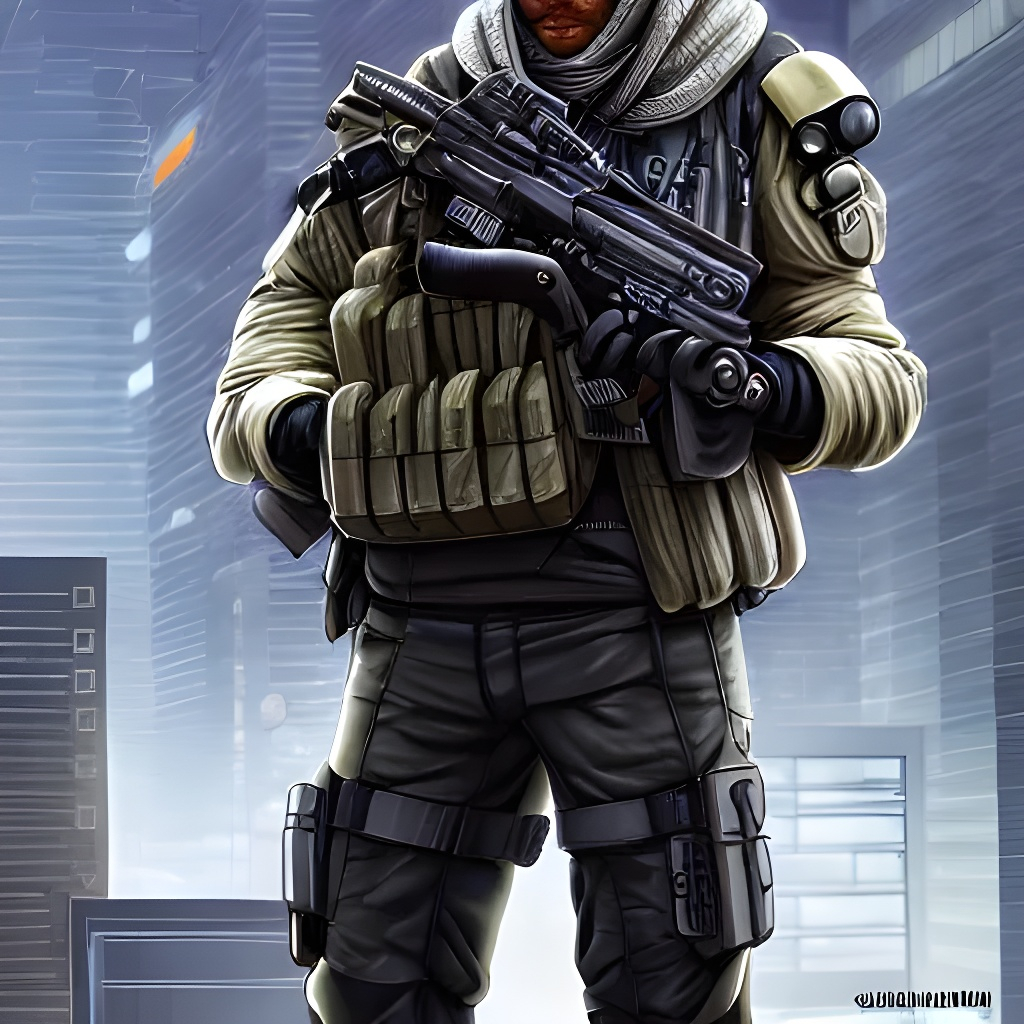 iranian photo of professional hyperrealistic cyborg... | OpenArt