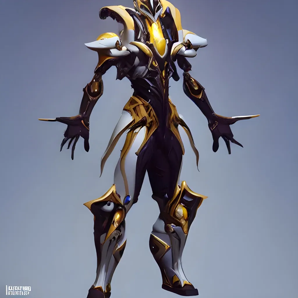 lightforged warframe excalibur, artstation hall of f... | OpenArt