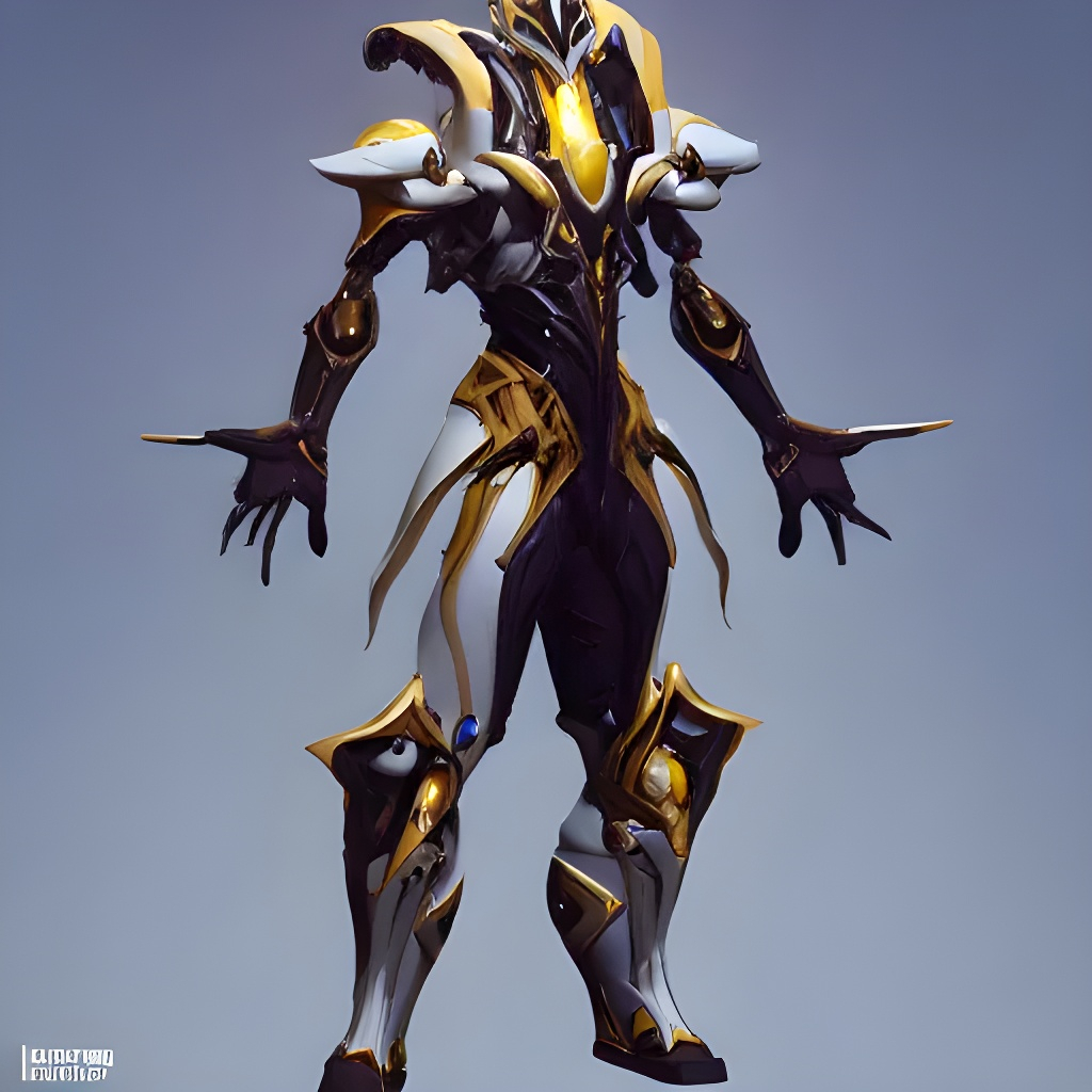 lightforged warframe excalibur, artstation hall of f... | OpenArt