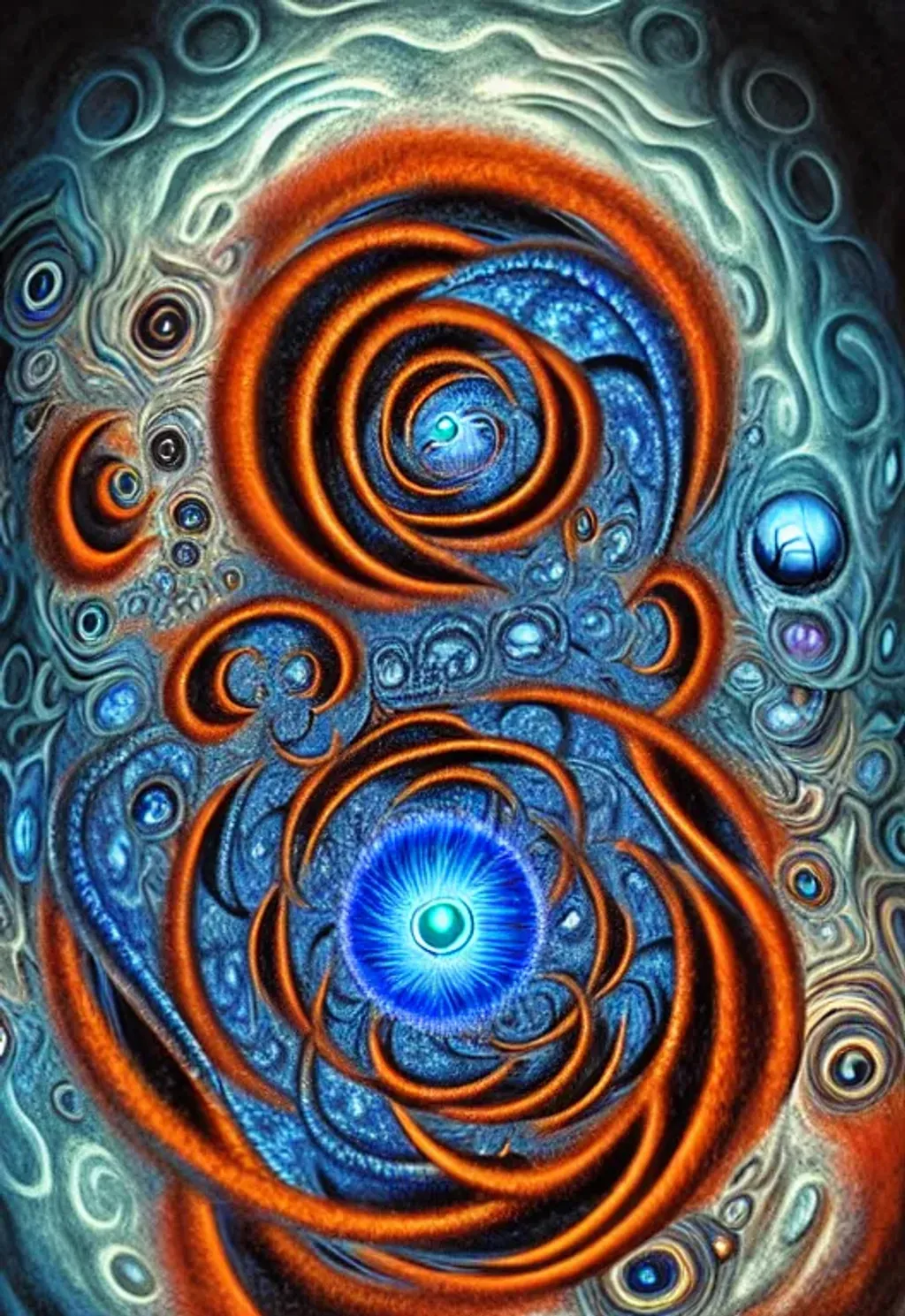 128K UHD an intersection in time of nature and techn... | OpenArt