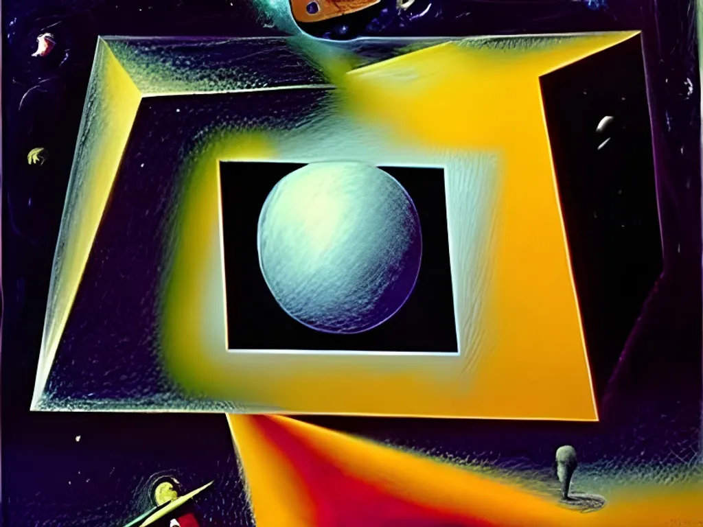 Abstract cubism Oil painting by Dave McKean, Juan Gr... | OpenArt