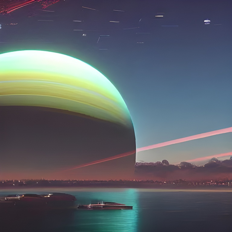 [A futuristic cyberpunk semi-translucent airship abo... | OpenArt