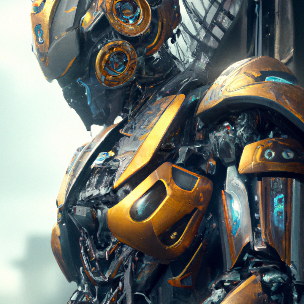 Futuristic robot, Artstation, Visual Novel, Color Gr... | OpenArt