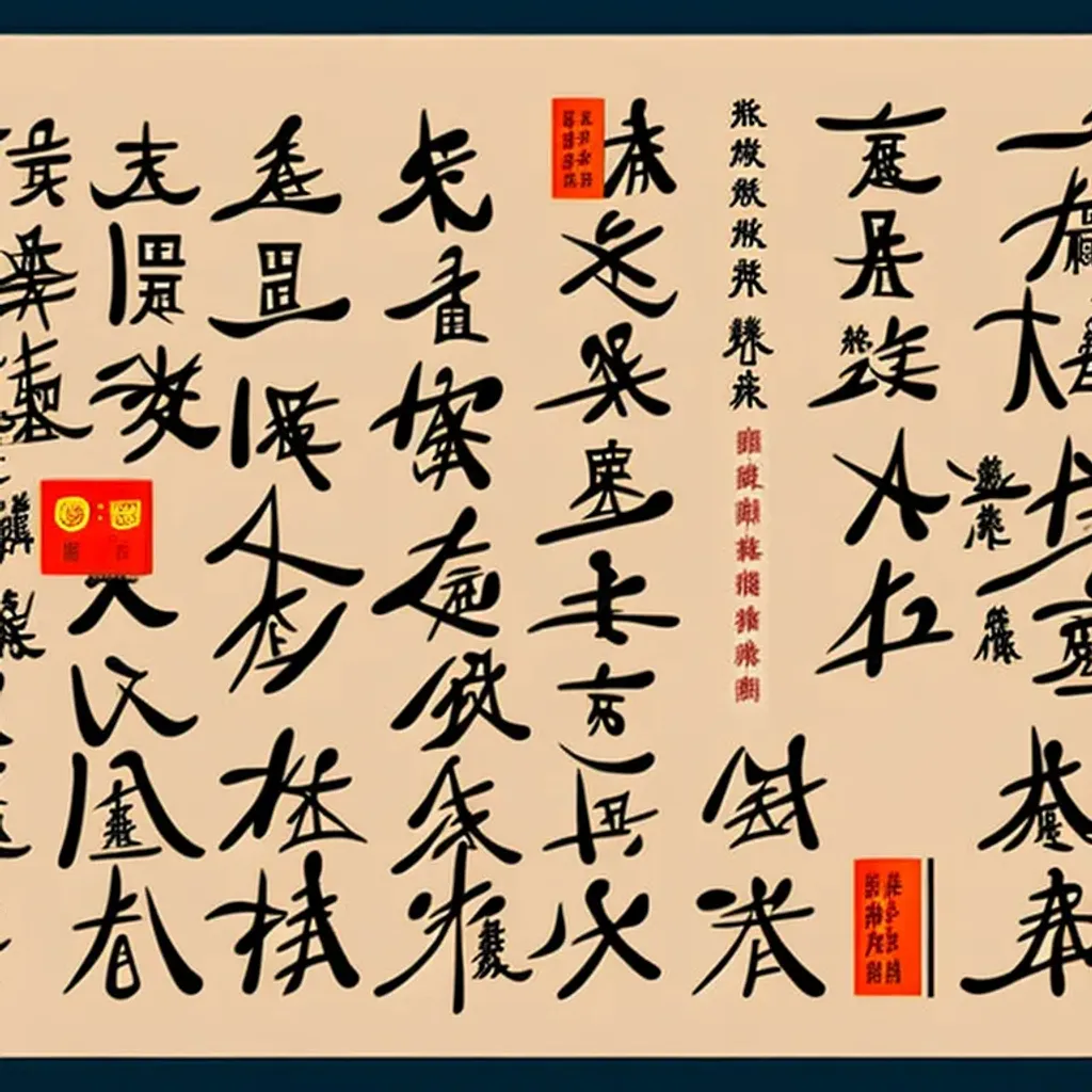 The anatomy of Chinese writing, highly detailed, rea... | OpenArt