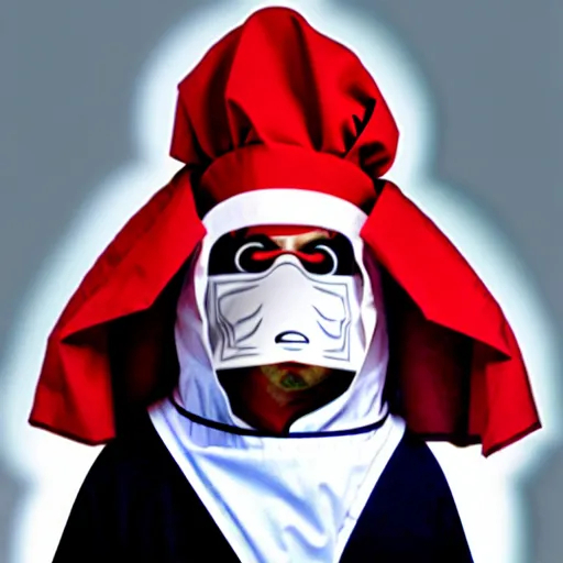 Chef Boyardee as a Sith Lord