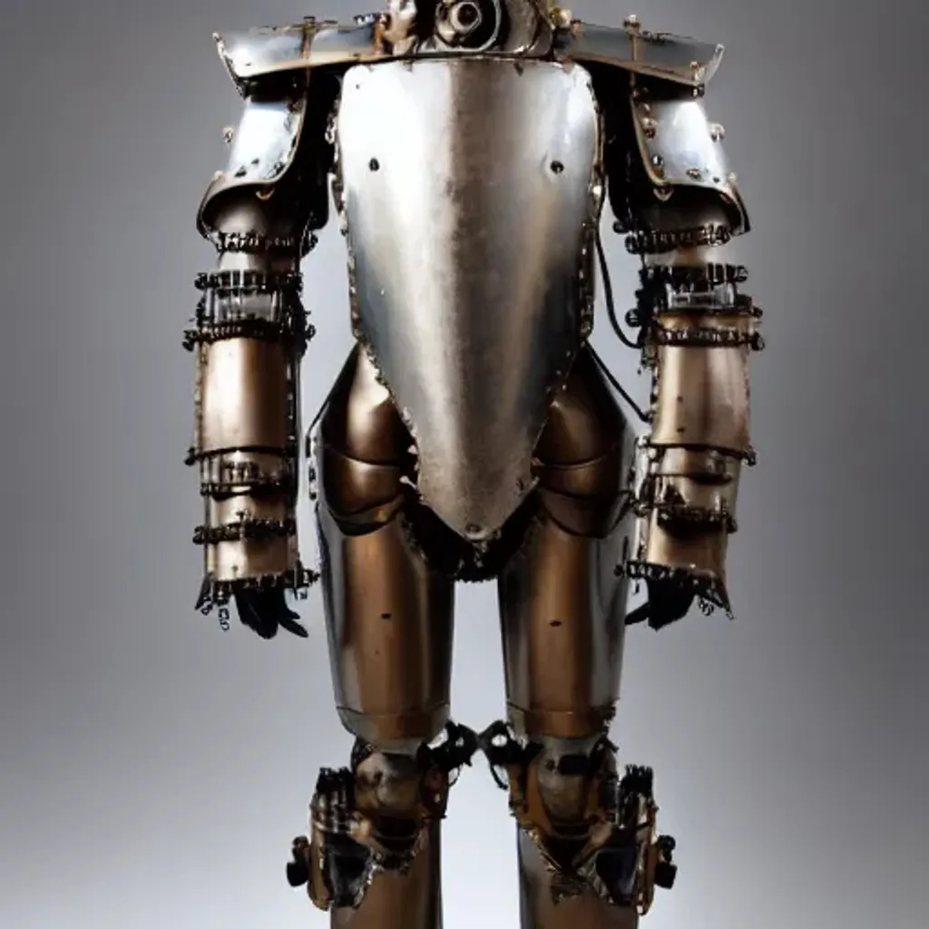 A german steampunk mecha armor suit from the 1915s,... | OpenArt