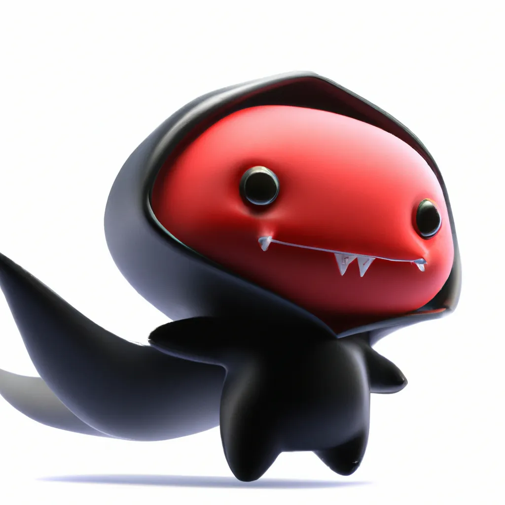 3d octane render of a cute and adorable red axolotl...