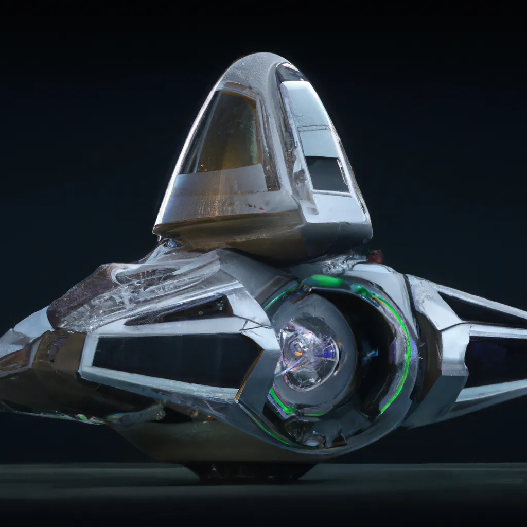 A Spaceship designed by Google , 80mm lens, pro phot... | OpenArt