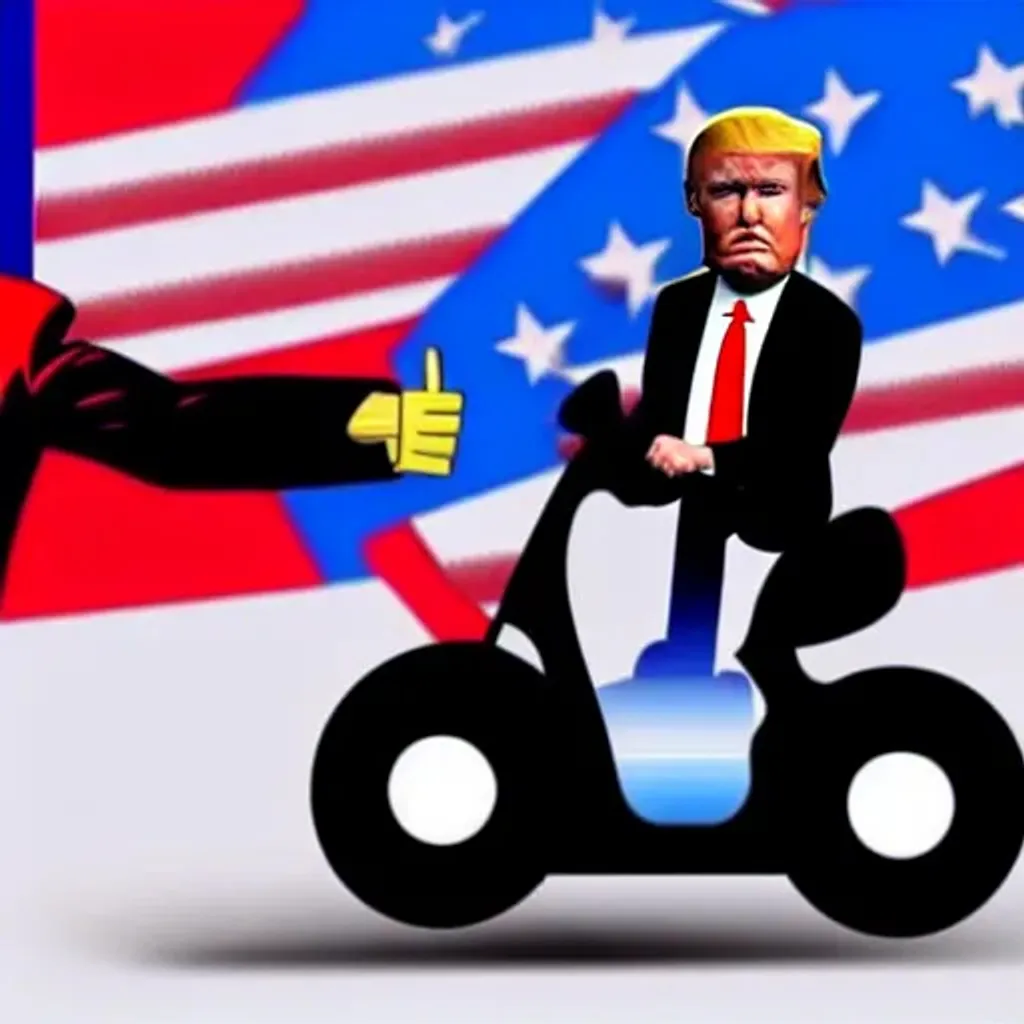 Hyper realistic, 3d, real life, obama riding Donald... | OpenArt