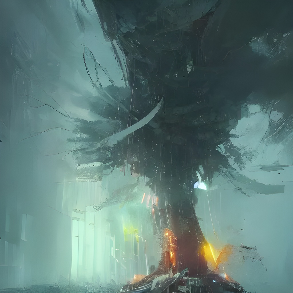 "Lightning stikes a big tree, explosion!!!" a breath... | OpenArt