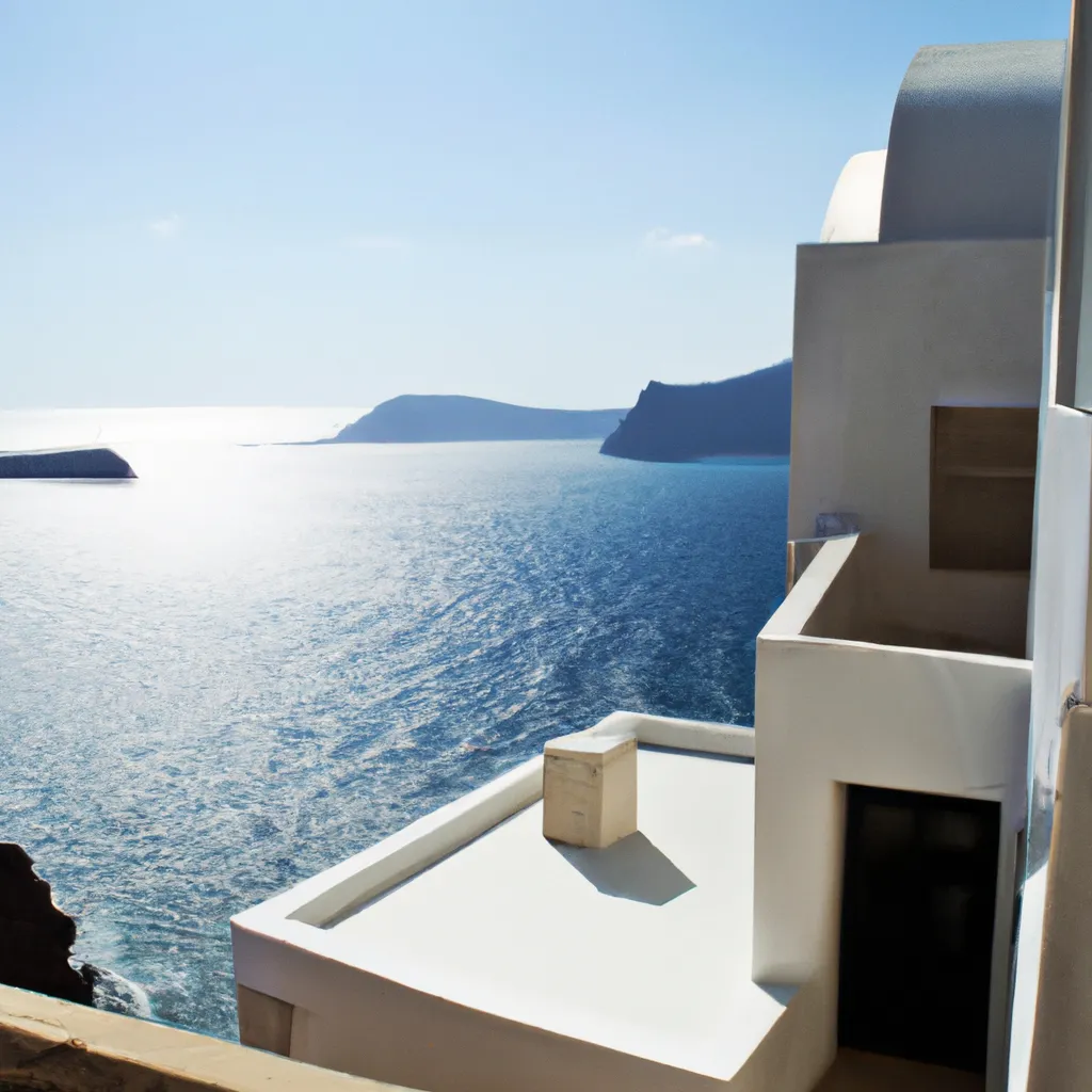 cycladic architecture house, sea view, extreme detai... | OpenArt