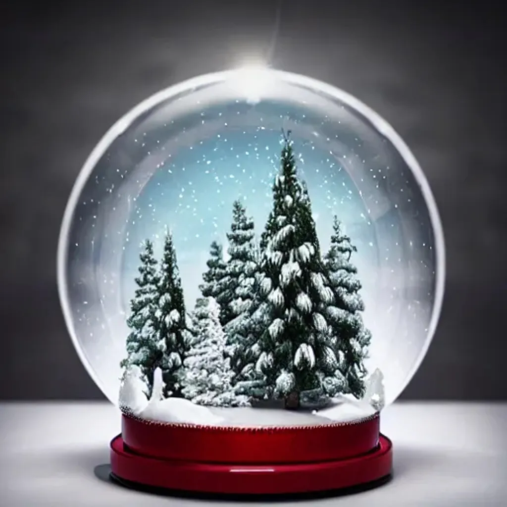 The universe in a snow globe | OpenArt