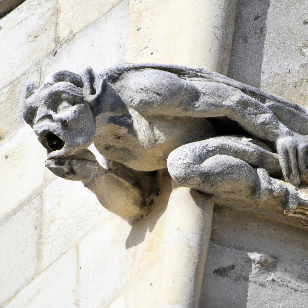 Disintegrating the gargoyle | OpenArt