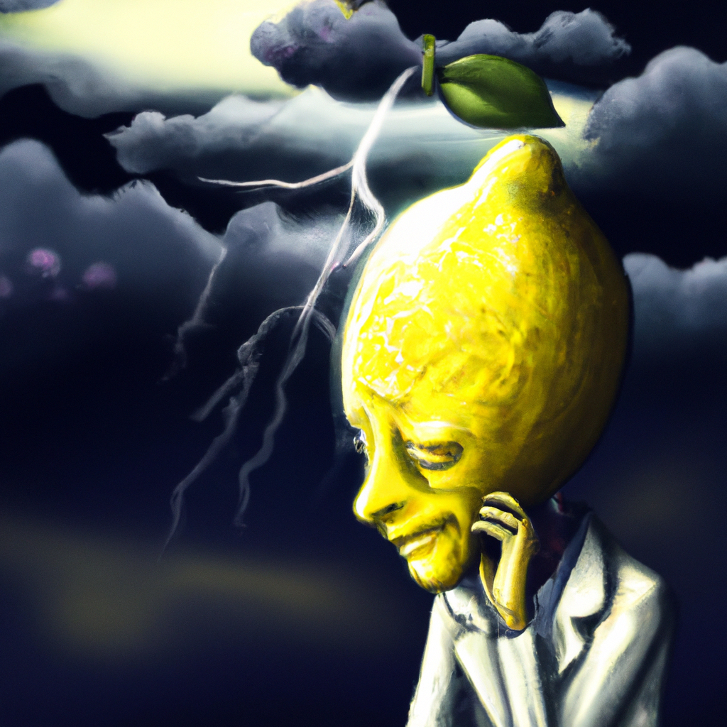 the most enigmatic lemon person ever, 8k, intricate,... | OpenArt