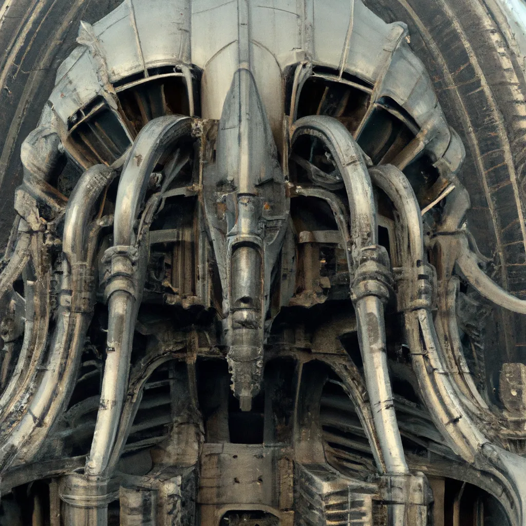giger occult cathedral photo 8k high detail | OpenArt
