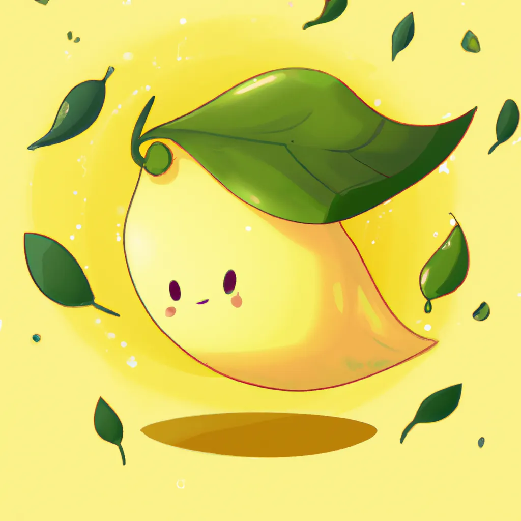 A lemon in the style of studio ghibli, adorable char... | OpenArt
